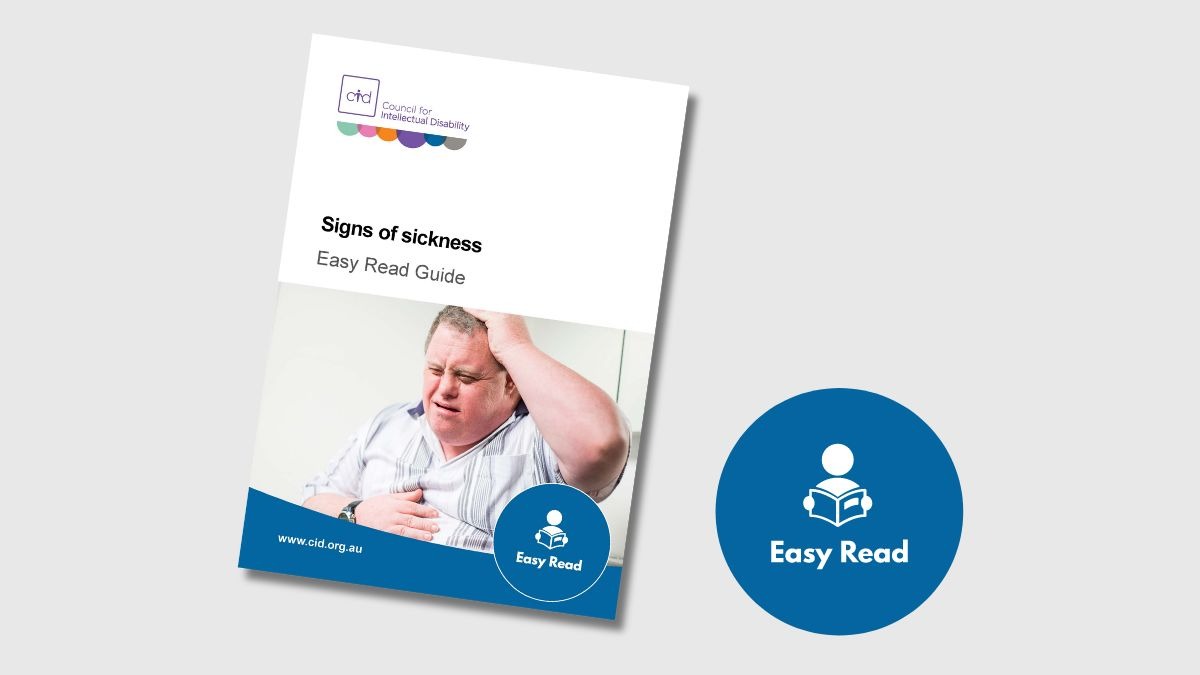 Signs of sickness - Council for Intellectual Disability