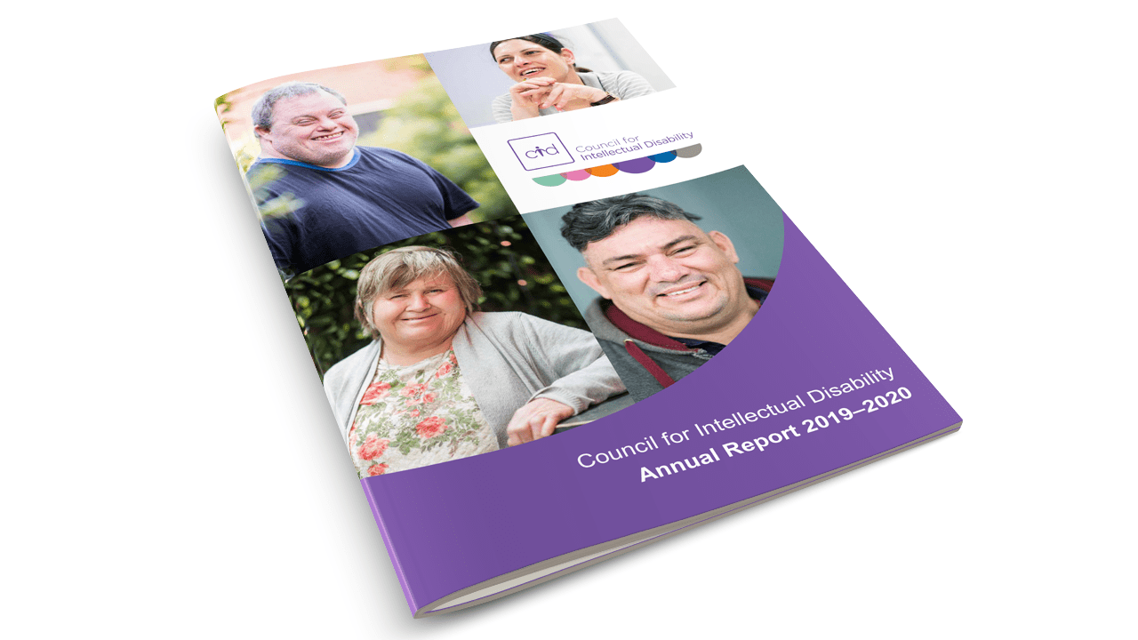 Our Annual Report 2019–2020 - Council for Intellectual Disability