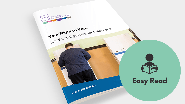 Your Right to Vote - Council for Intellectual Disability