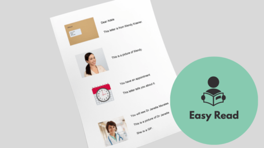 Sample Easy Read appointment letter - Council for Intellectual Disability