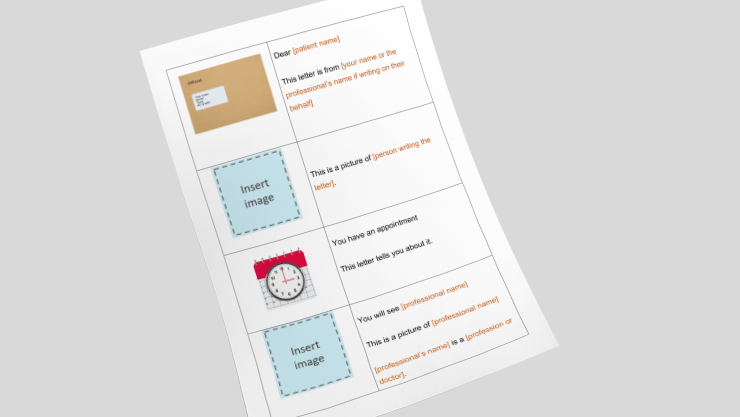 Tailorable Easy Read Virtual Appoinment Letter - Council for ...