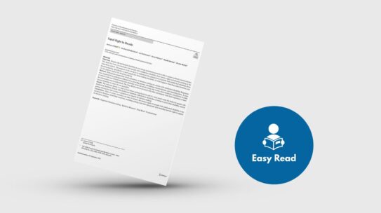 Equal Right to Decide | CID