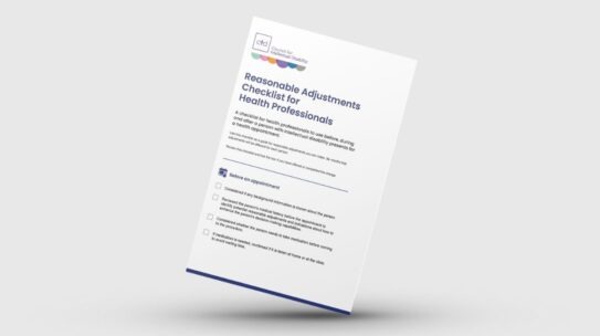 Reasonable adjustments for people with intellectual disability | CID